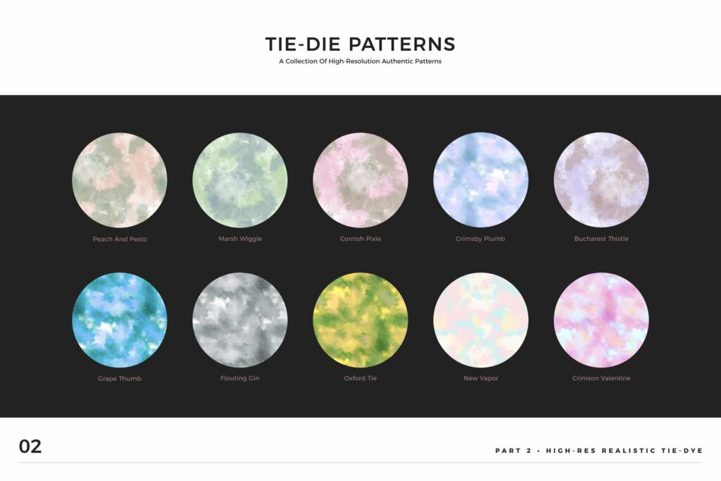 TYD - Tie Dye Background Patterns – MasterBundles
