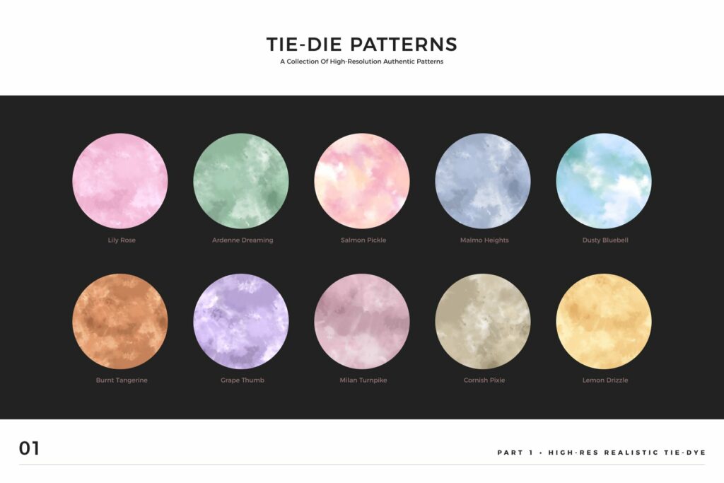 TYD - Tie Dye Background Patterns – MasterBundles