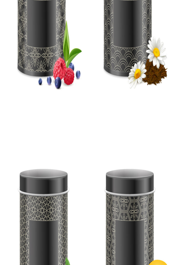 Tin pot 3d mockup design EPS file - MasterBundles