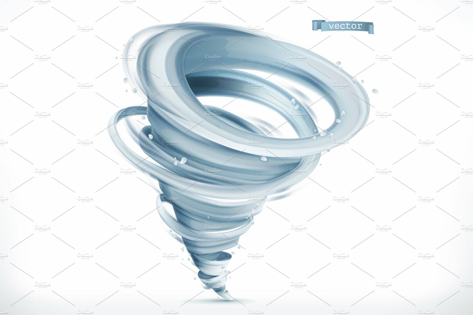 Tornado, hurricane, swirl, disaster – MasterBundles