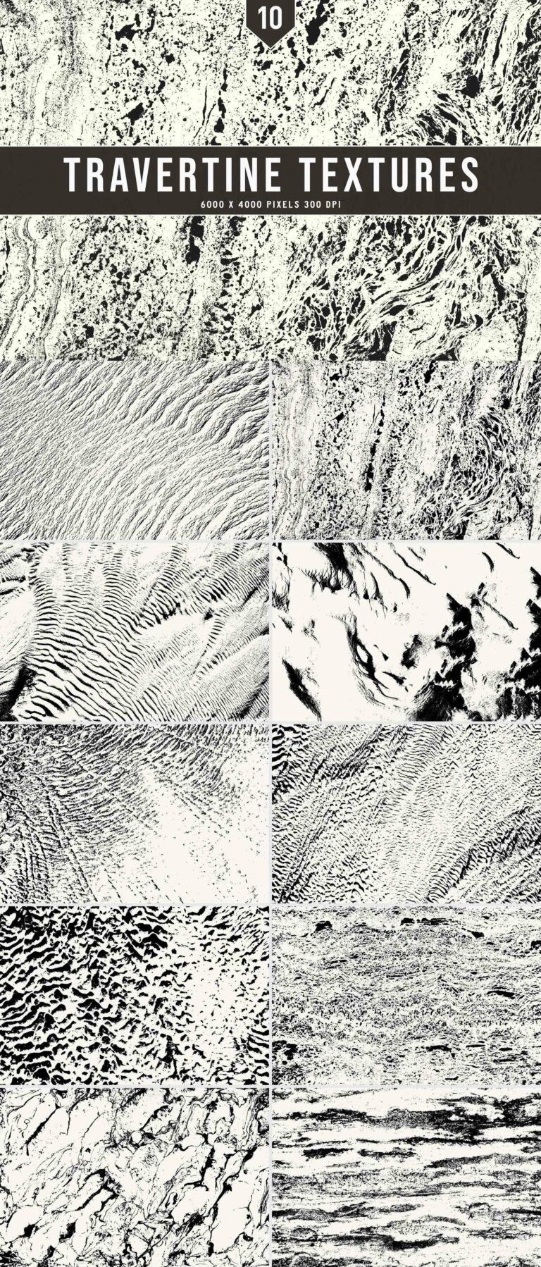 Travertine Textures – MasterBundles