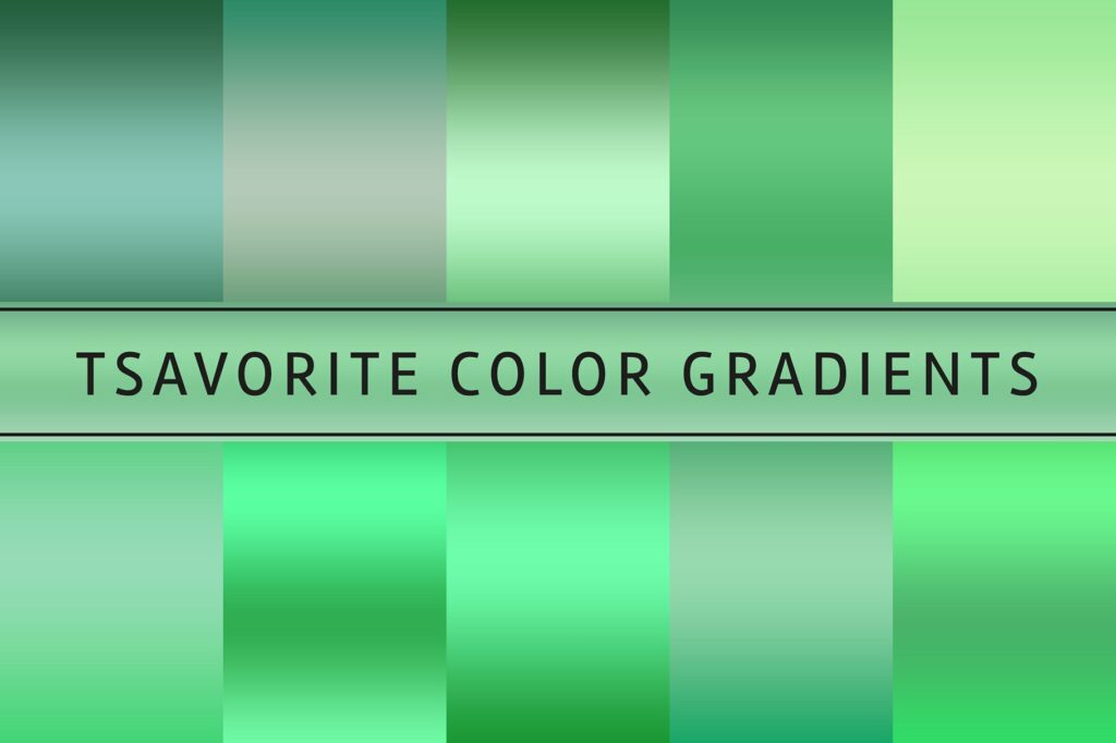 Tsavorite Color Gradients – MasterBundles