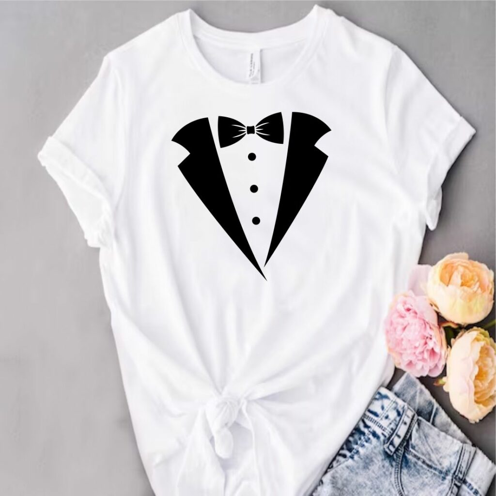 Tuxedo Svg, Bow Svg, Suit Svg Vector Cut file Cricut, Silhouette, Pdf ...