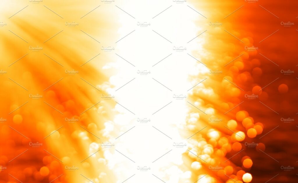 Sun shine and sunset path ocean background – MasterBundles