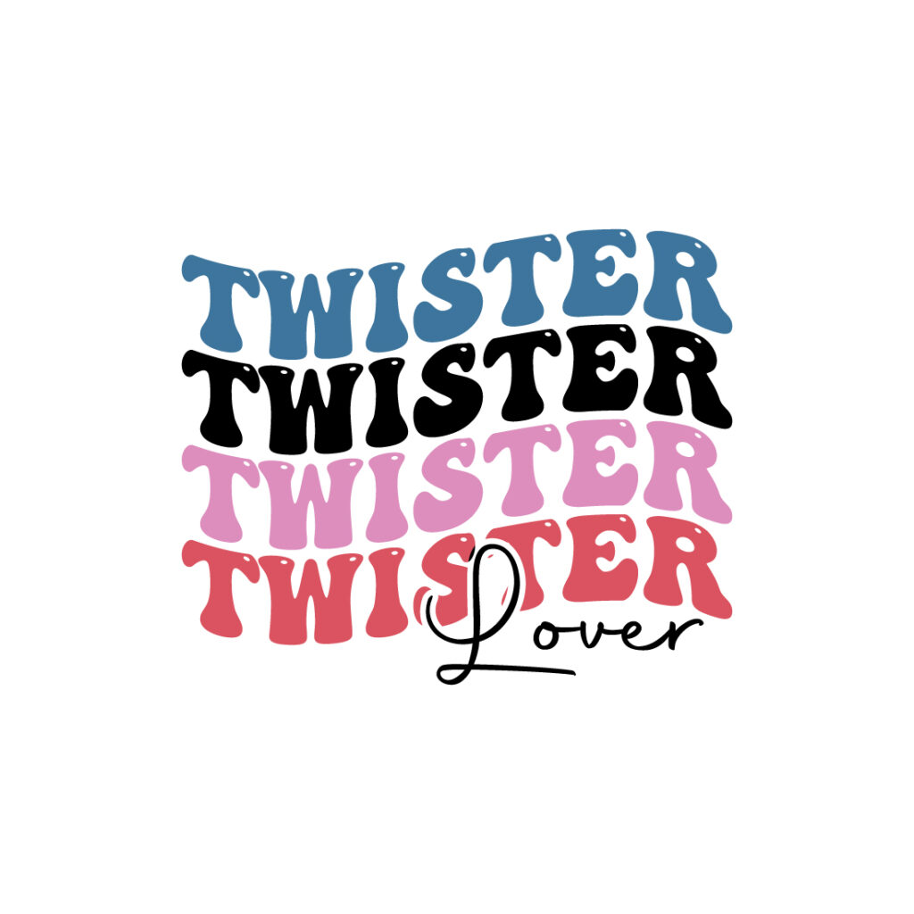 Twister lover indoor game retro typography design for t-shirts, cards ...