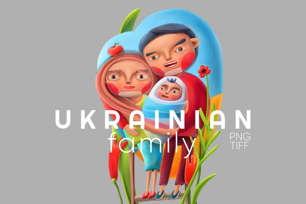 Ukrainian family – MasterBundles