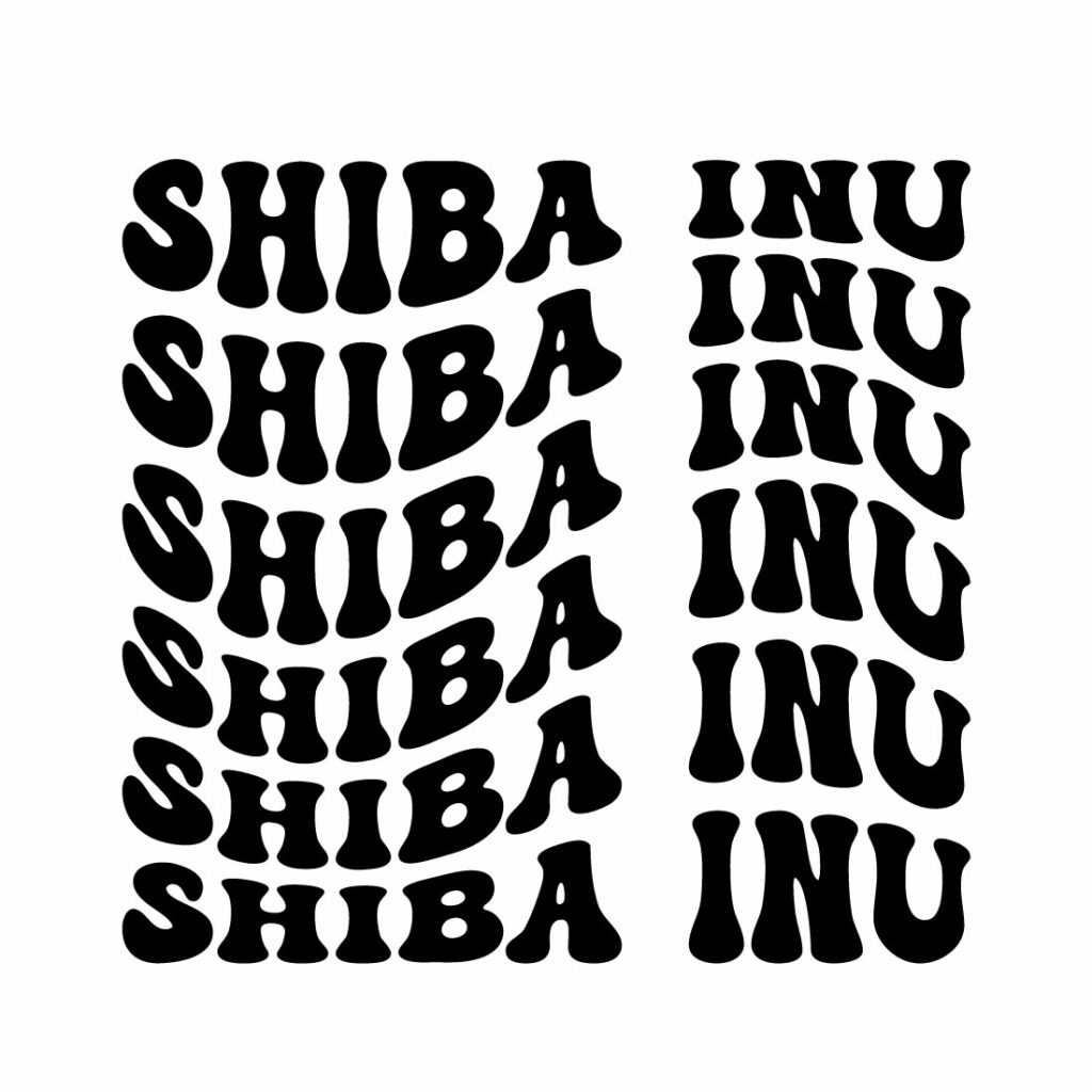 Dog typography design - MasterBundles