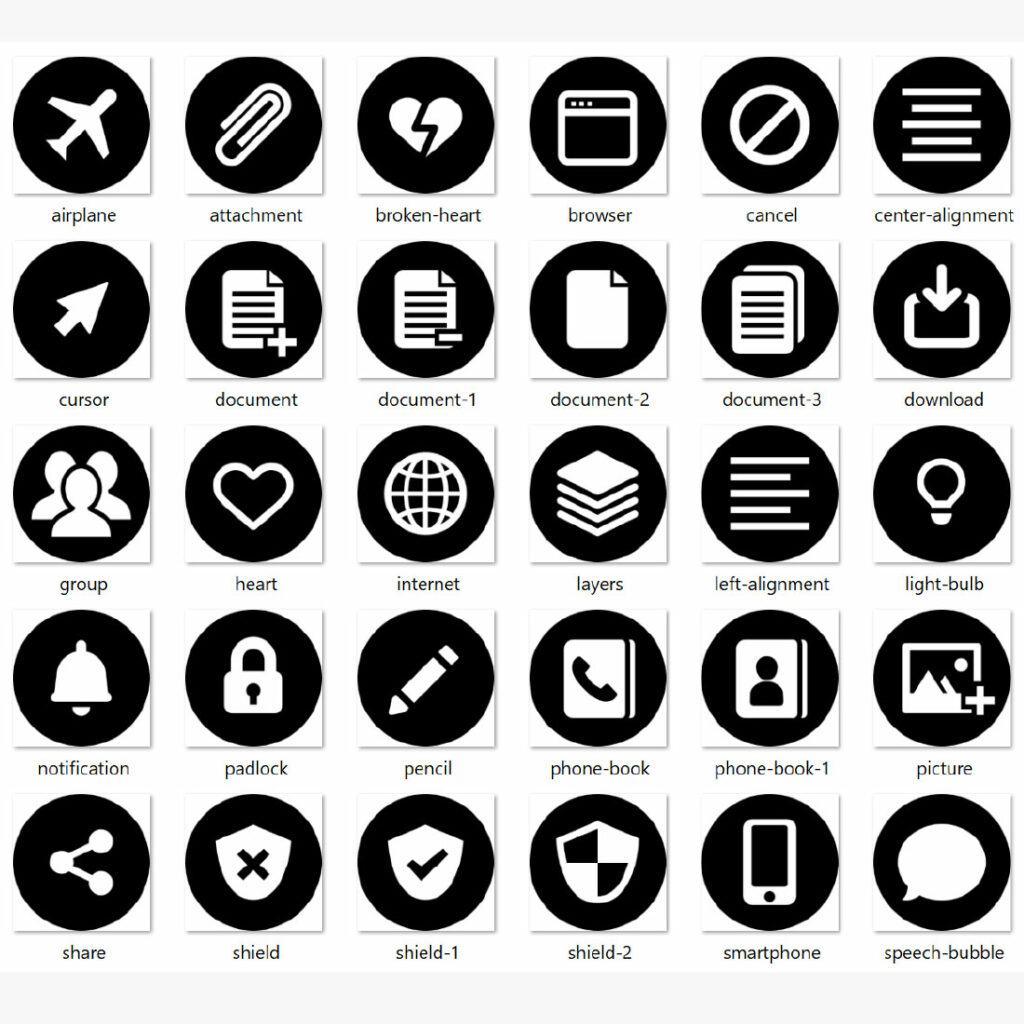 61pcs Free Icon Packs - MasterBundles