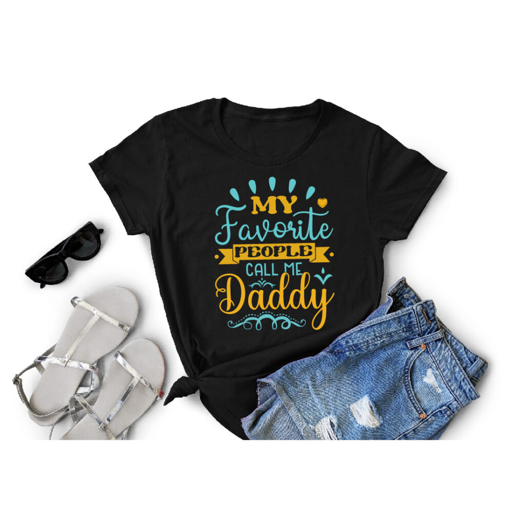 My Favorite People Call Me Daddy Free Vector File Design - MasterBundles