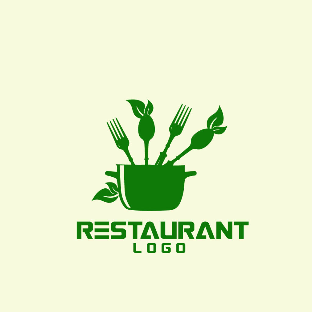 Free Food Restaurant Logo design - MasterBundles