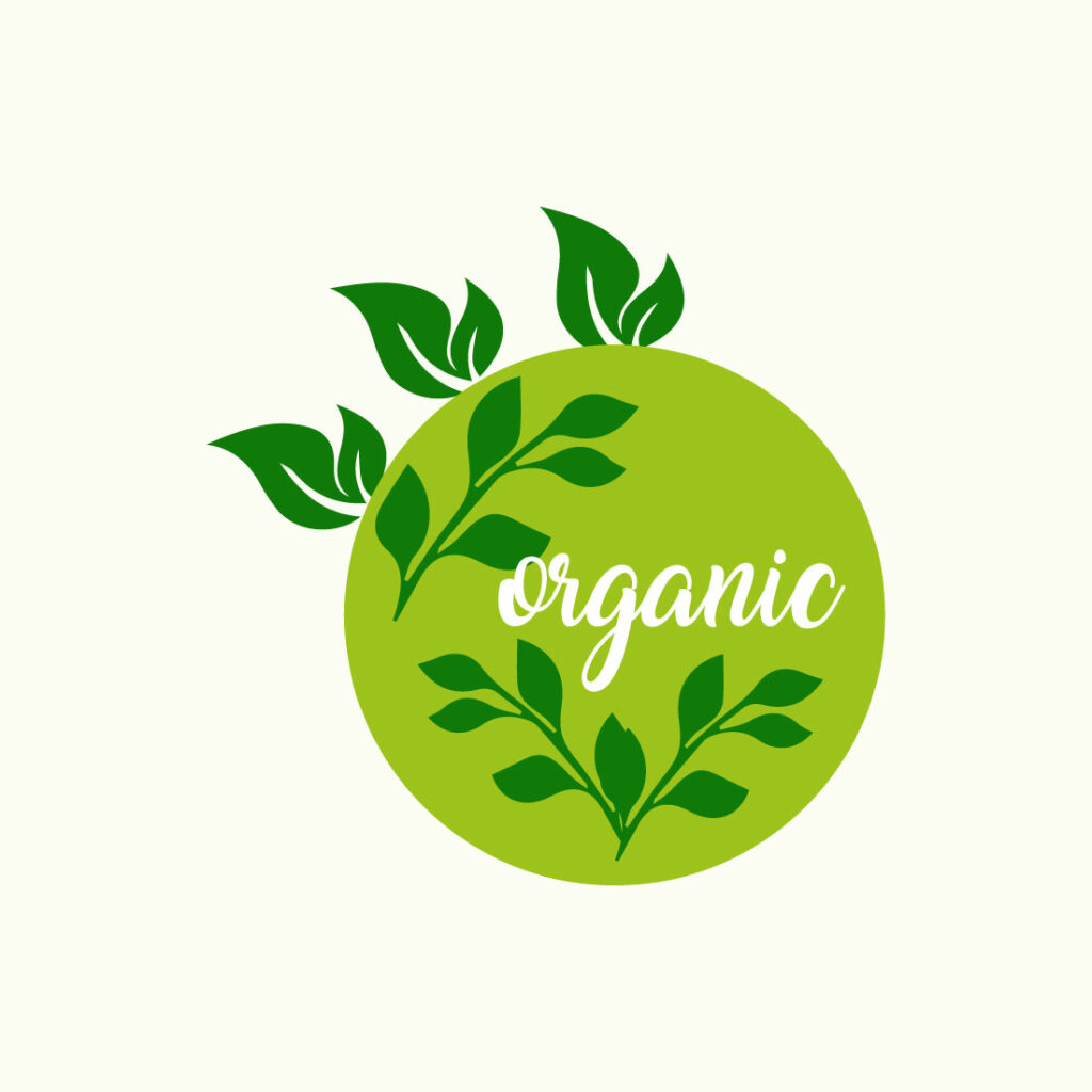 Free organic vegetables logo - MasterBundles