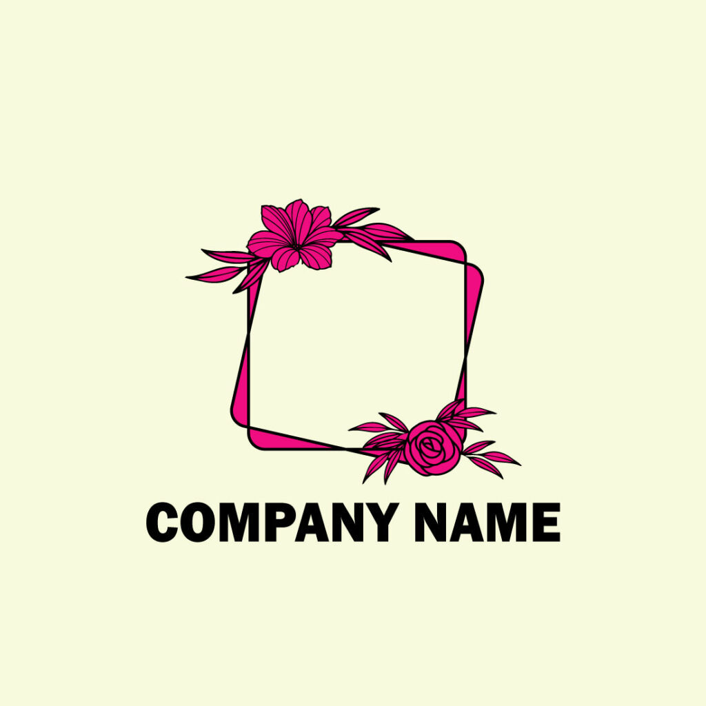 Free wedding rose logo - MasterBundles