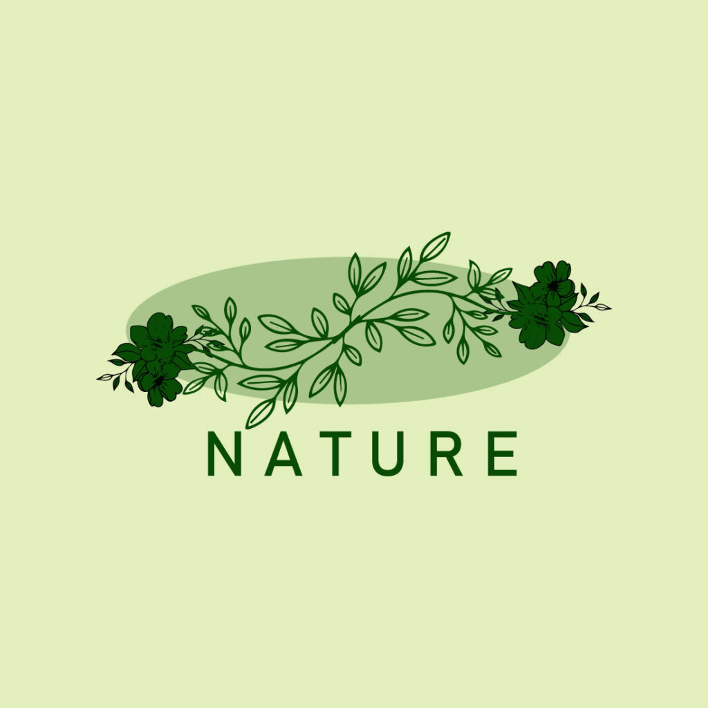 Free vintage botanical naural logo - MasterBundles