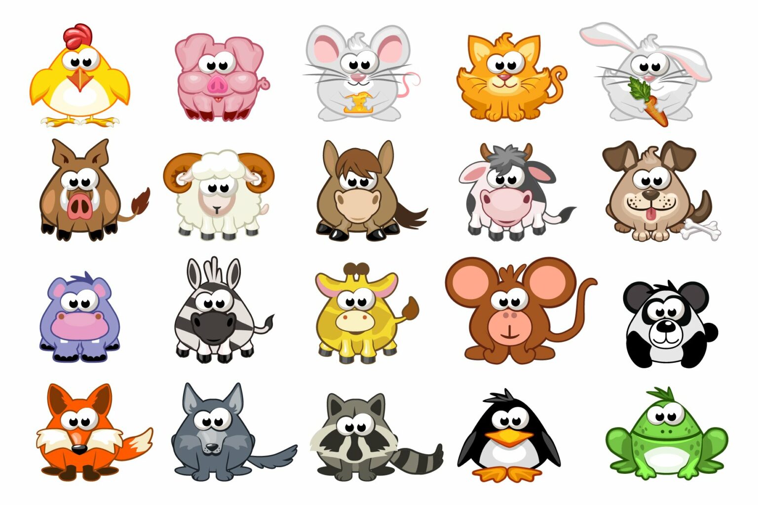 Text name animals, funny font – MasterBundles