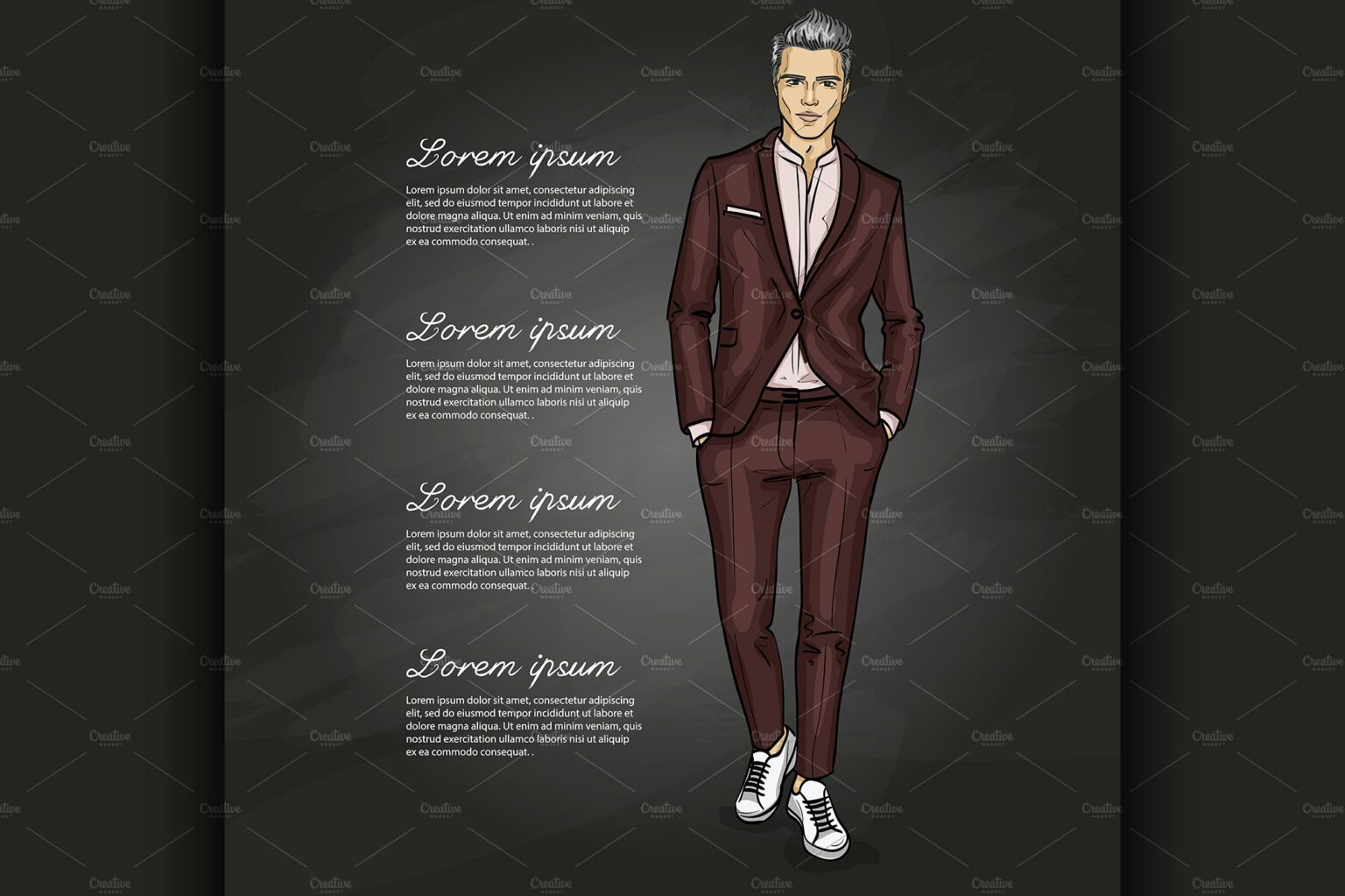 Vector man model – MasterBundles