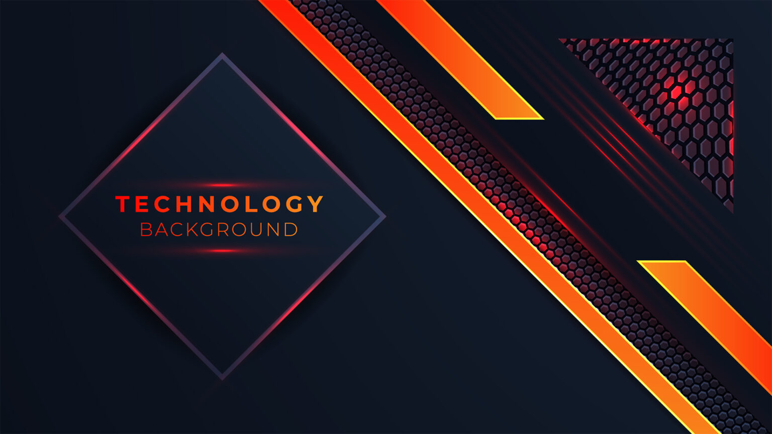 Modern Technology Background Design With Geometric Shapes And Pattern ...