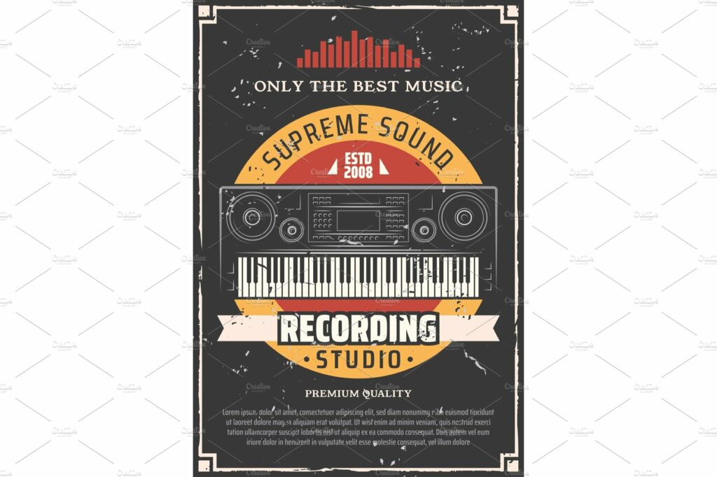 Music and sound records equipment – MasterBundles