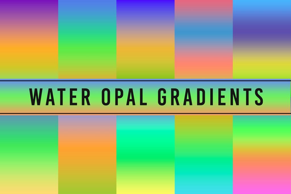 Water Opal Gradients – MasterBundles