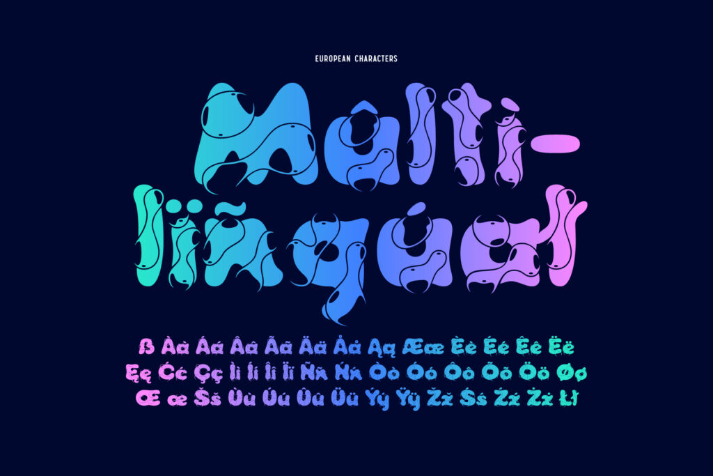Wetty Penny font - MasterBundles