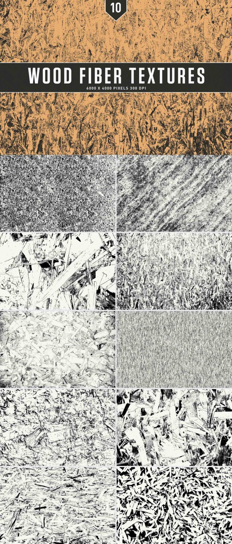 Wood Fiber Textures – MasterBundles