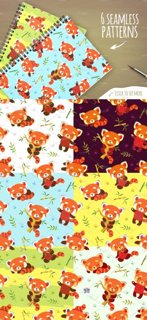 Red Panda Set – MasterBundles