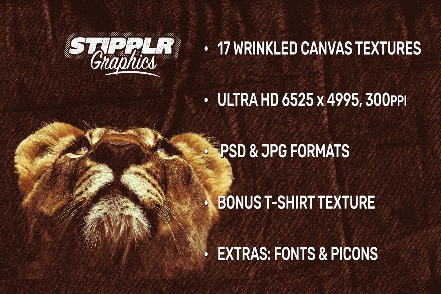 Wrinkled Canvas Textures Pack – MasterBundles