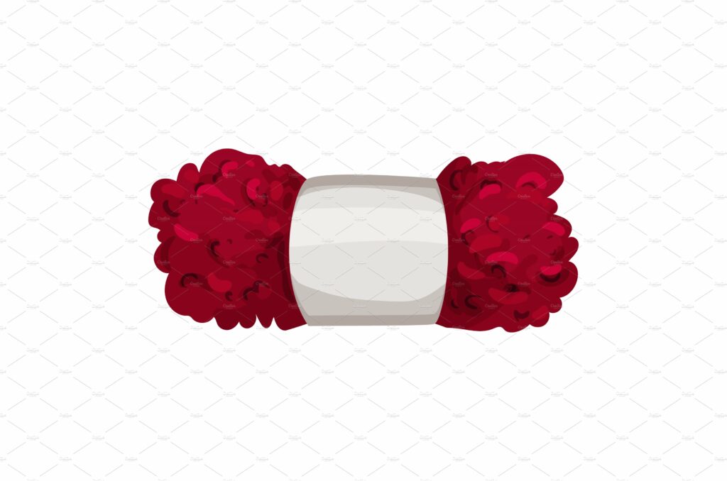 cotton yarn wool cartoon vector – MasterBundles