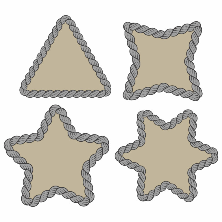 ROPE ART DESIGNS vector art - MasterBundles