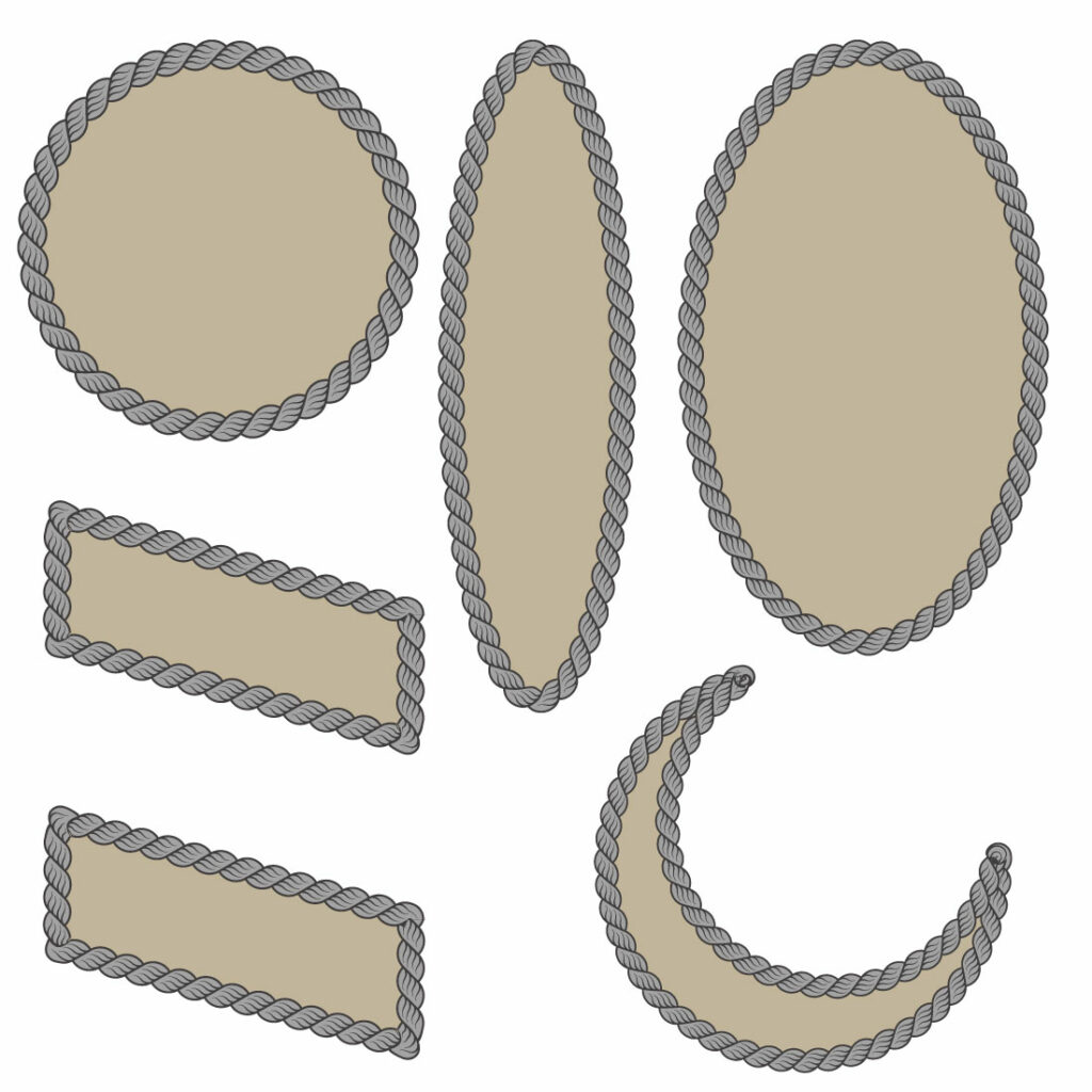 ROPE ART DESIGNS vector art - MasterBundles