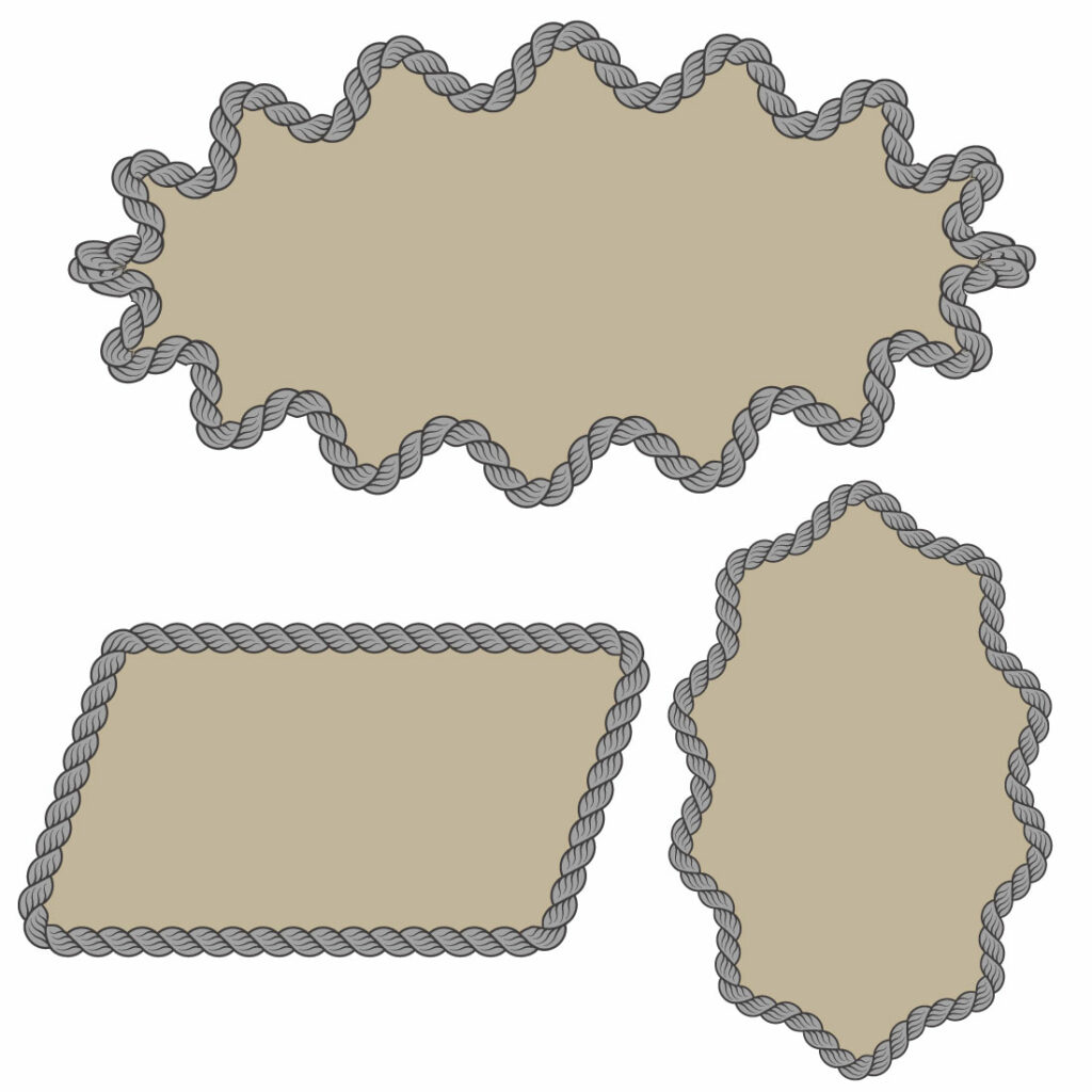 ROPE ART DESIGNS vector art - MasterBundles