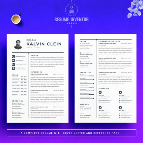 Web Designer Professional Resume Template | Word Resume Template ...