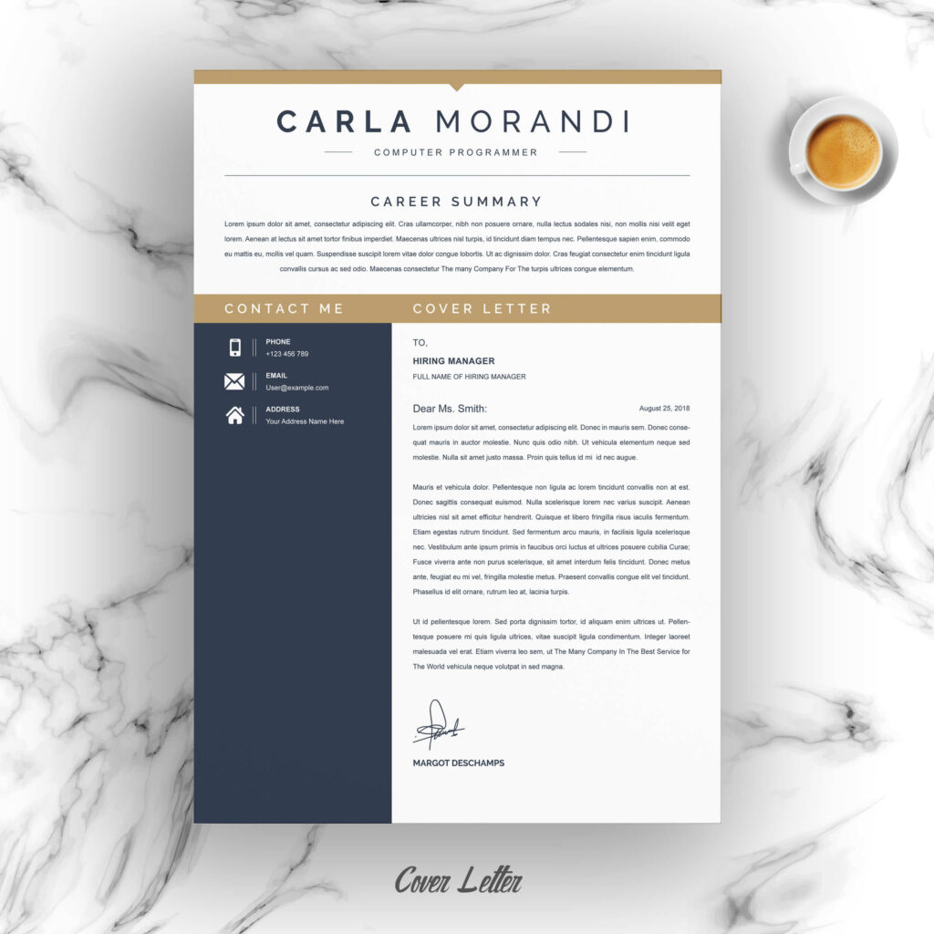 Computer Programmer Resume Template | Resume Template Word Format ...