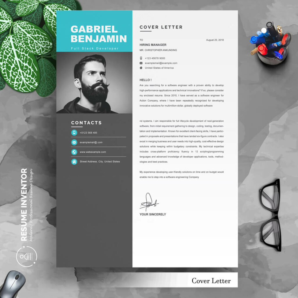 Full Stack Developer Resume Template | Professional Resume Template in ...