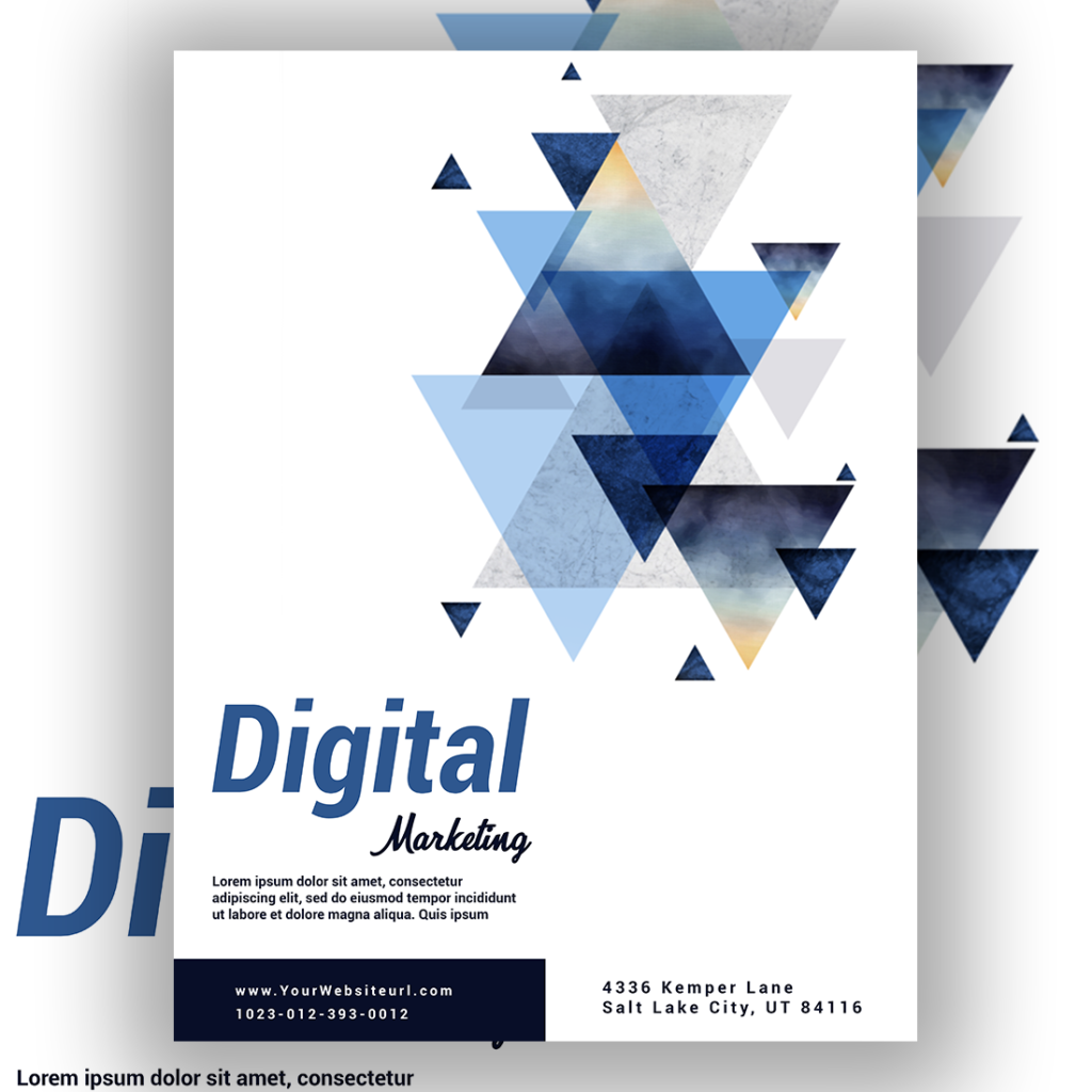 Digital Marketing poster design - MasterBundles