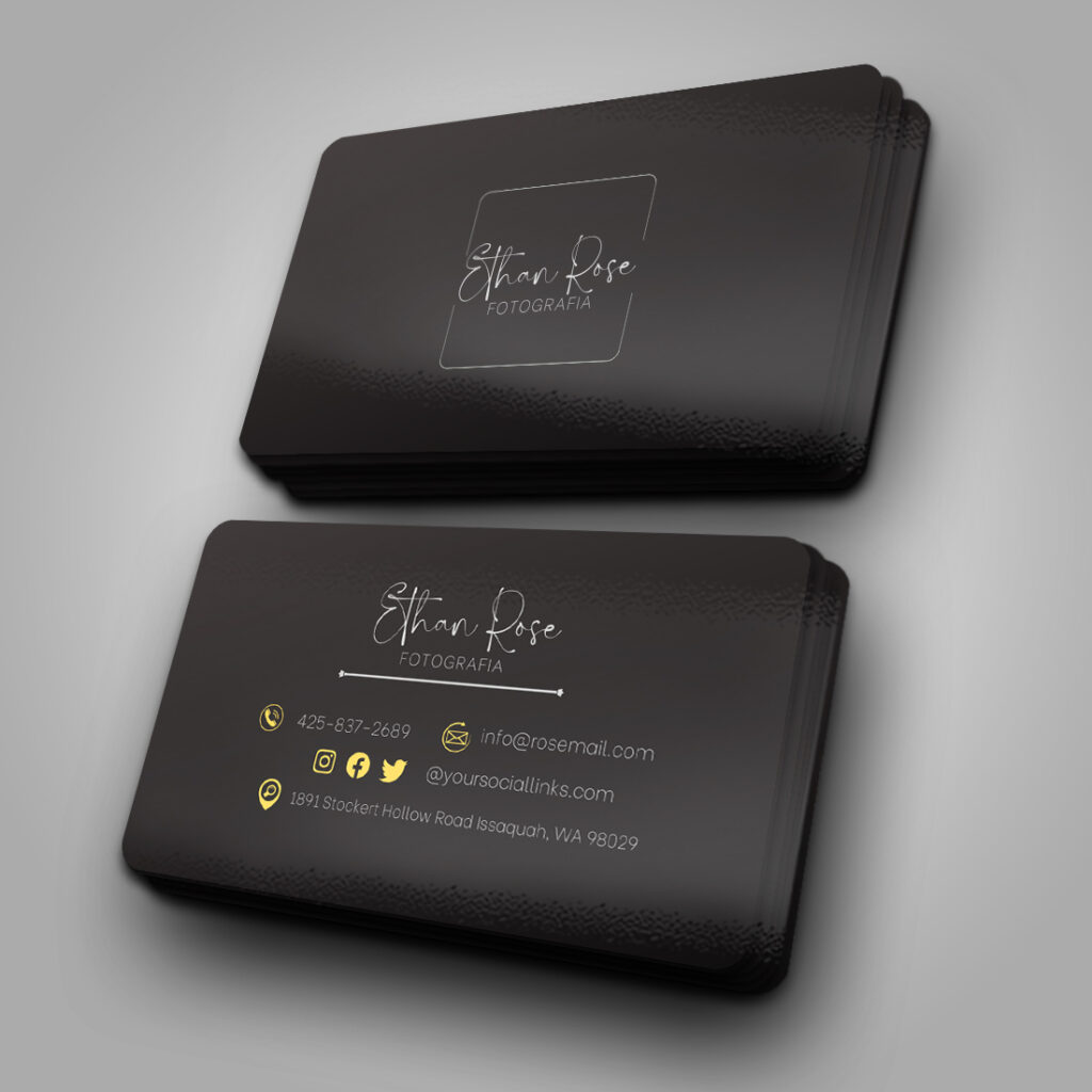 Business Card Template, Instant Download, Printable Business Card ...