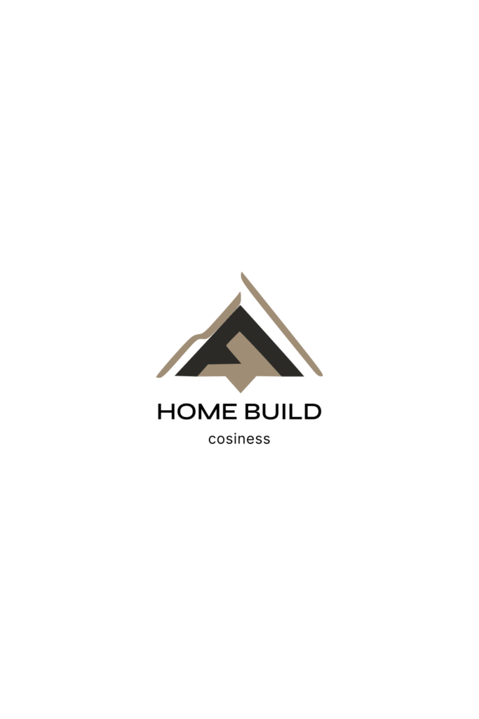 Logo for a construction company Home Build - MasterBundles