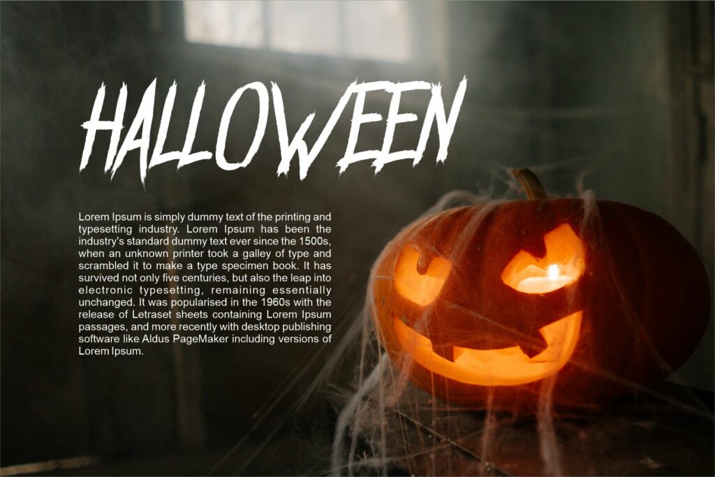 Sandekala Display Font - Perfect for Halloween and Adventure Design ...