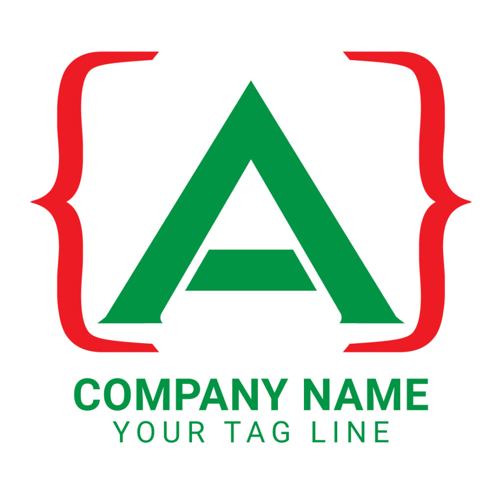 Abstract a letter security logo design - MasterBundles