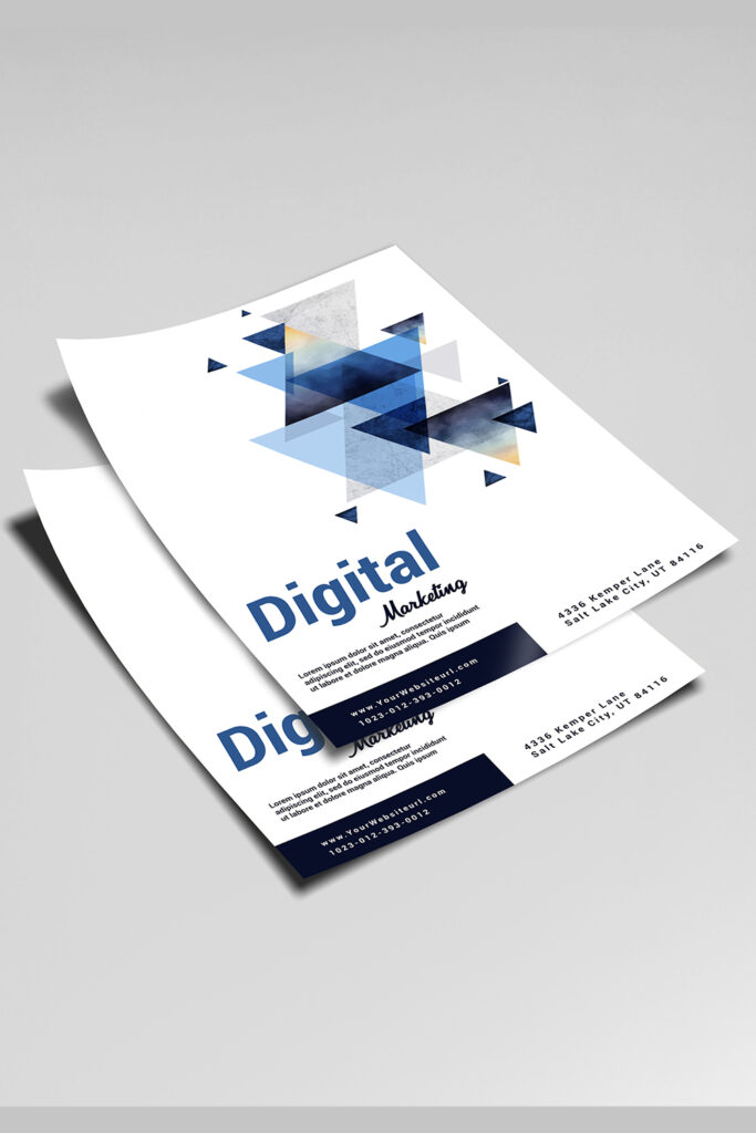 Digital Marketing poster design - MasterBundles