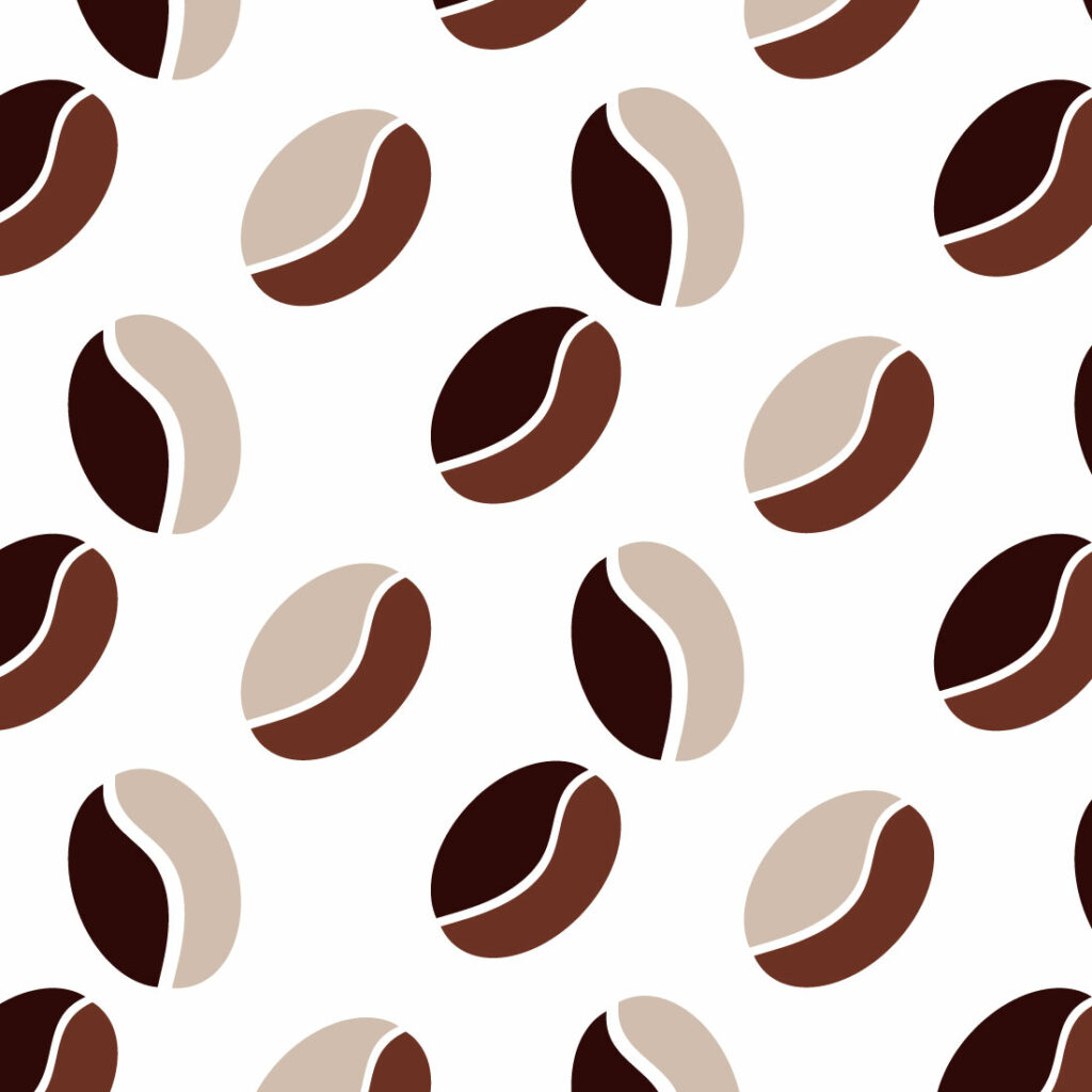 6 seamless patterns: COFFEE SET - MasterBundles
