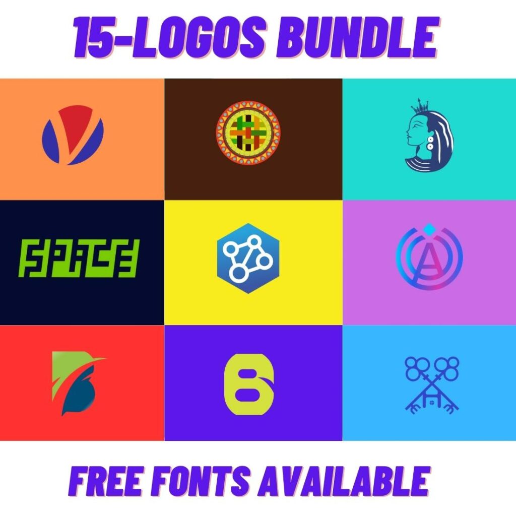 Business logos (15-Logos) bundle pack -Only $35 - MasterBundles