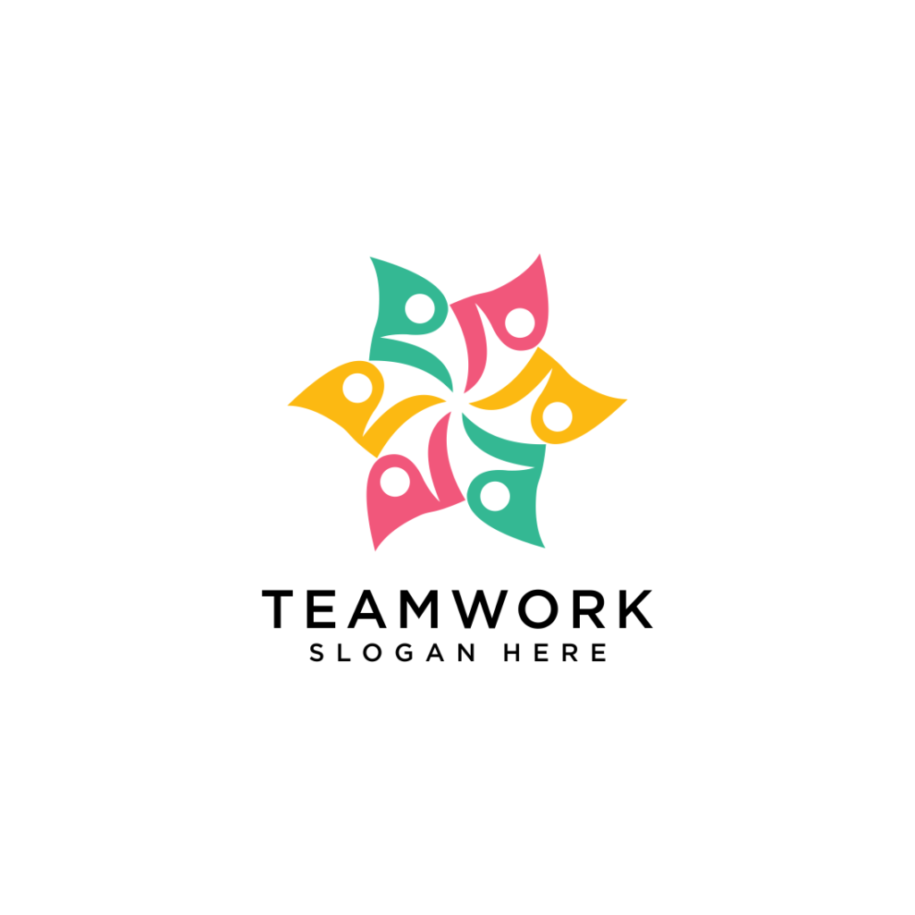 teamwork logo vector design - MasterBundles