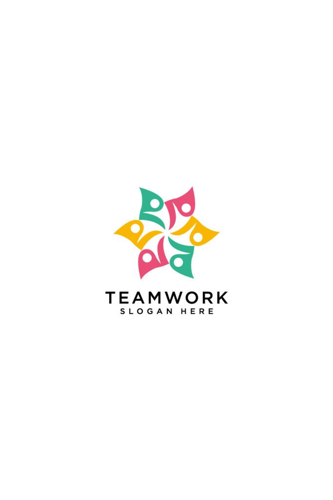 teamwork logo vector design - MasterBundles