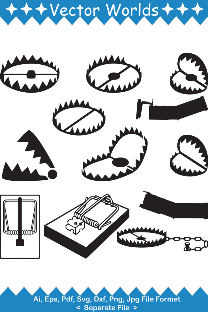 Mouse Trap SVG Vector Design. - MasterBundles