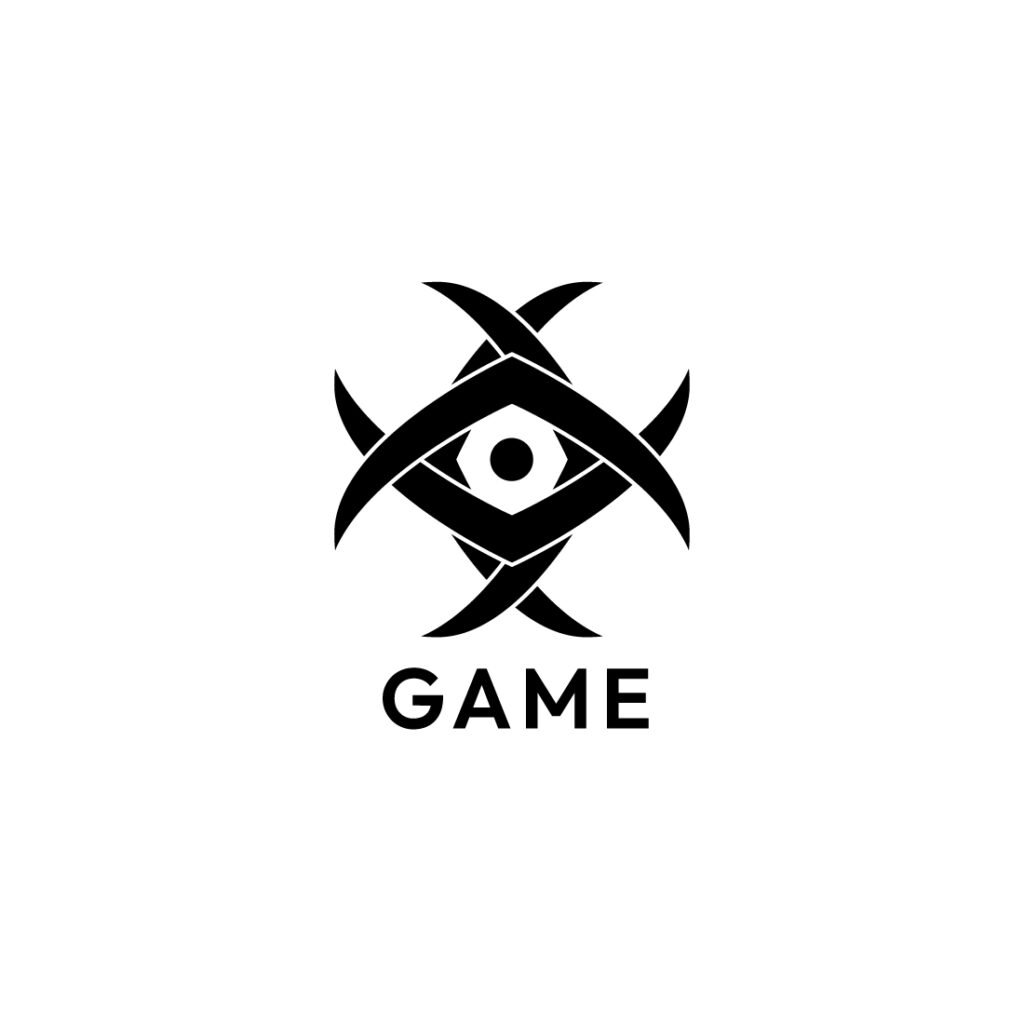 Minimalist Gaming Logo - MasterBundles