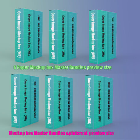 6 Paper Mockup box Master Bundles preview size - MasterBundles