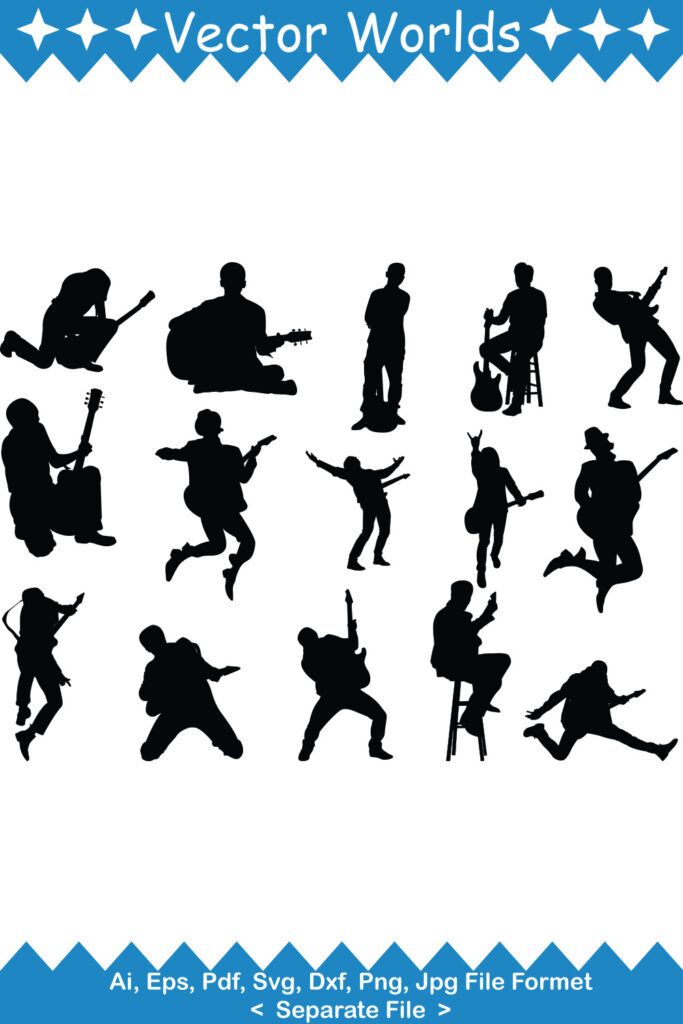 Punk Rocker SVG Vector Design. - MasterBundles