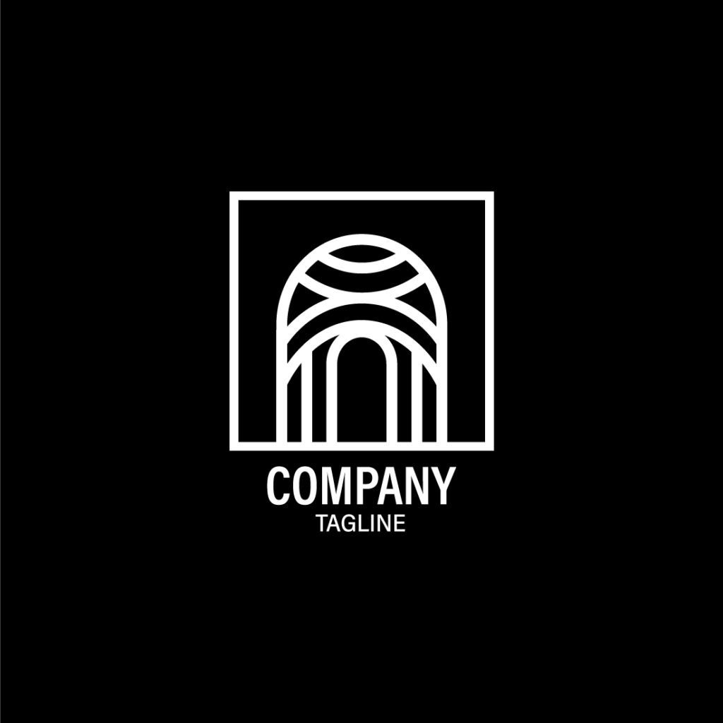 A letter logo monogram design - MasterBundles