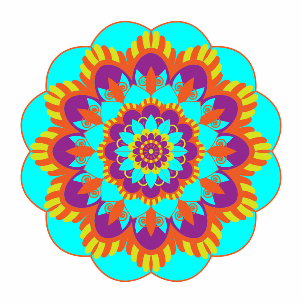 Art Mandala Design Template SVG, Ai, EPS, PDF, JPG, PNG File ...