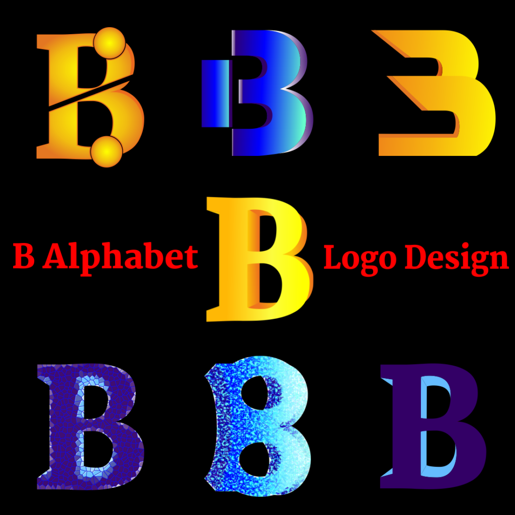 B alphabet logo design - MasterBundles